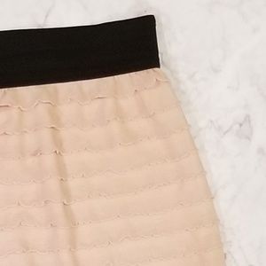 Lush | Skirts | Lush Pink Chiffon Tiered Layered Ruffle Skirt | Poshmark